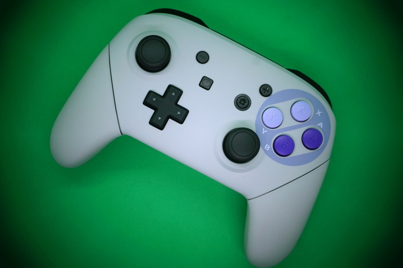 Retro Nintendo Switch Pro Controller im SNES Design | Etsy