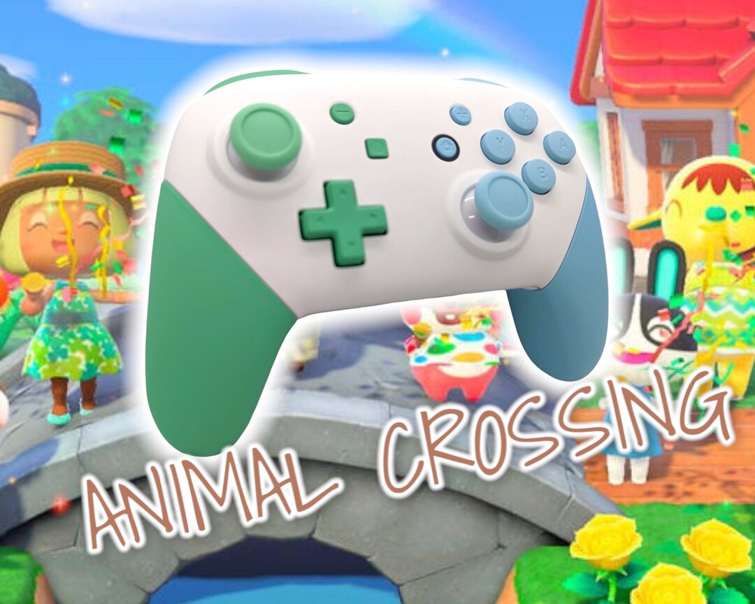 Animal Crossing Custom Nintendo Switch Pro Controller - Etsy