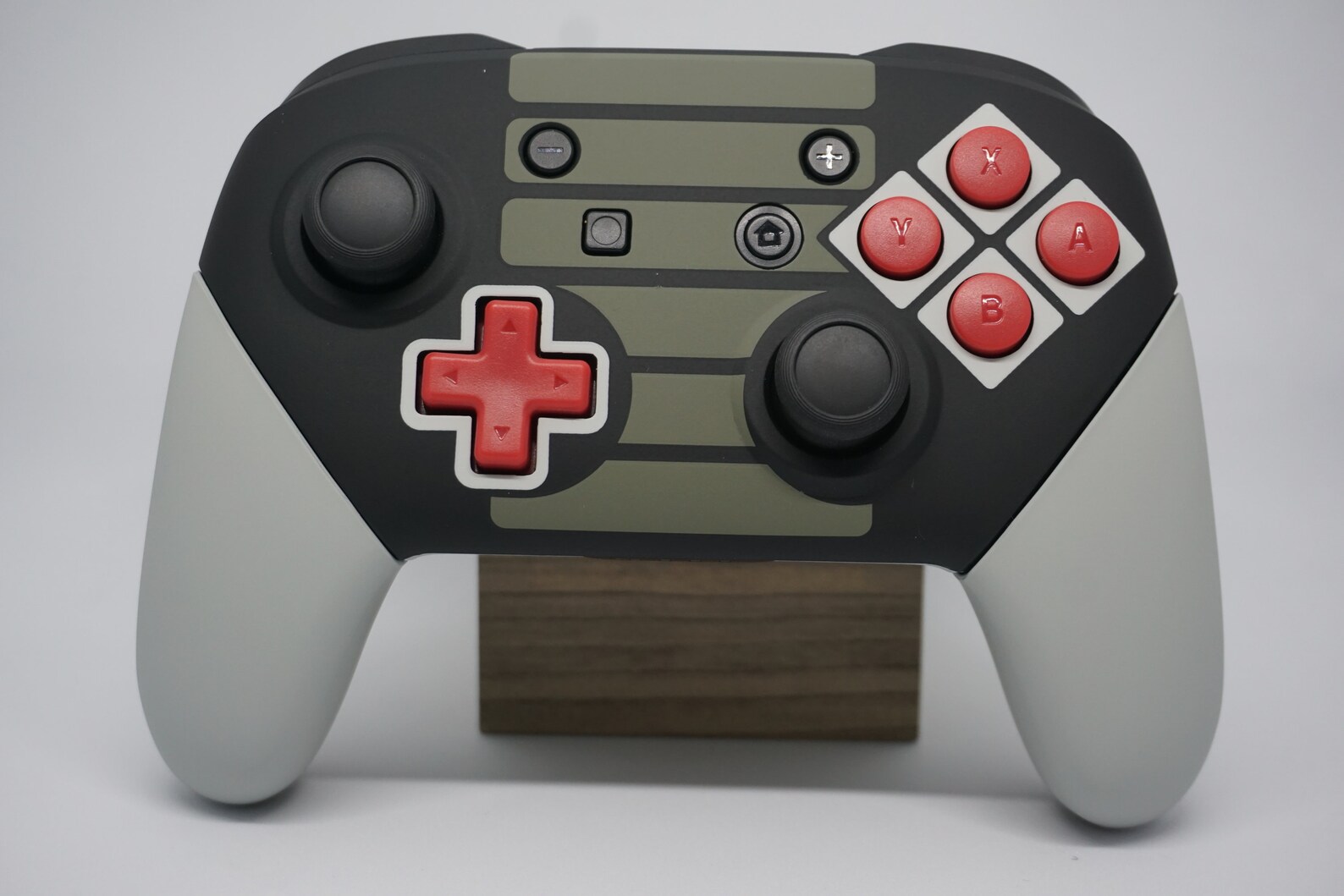Retro Nintendo Switch Pro Controller NES Design Mod | Etsy