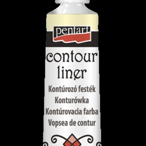 Contour Liner 6 Metal Colors | Pentart | Mixed Media | Journaling ...