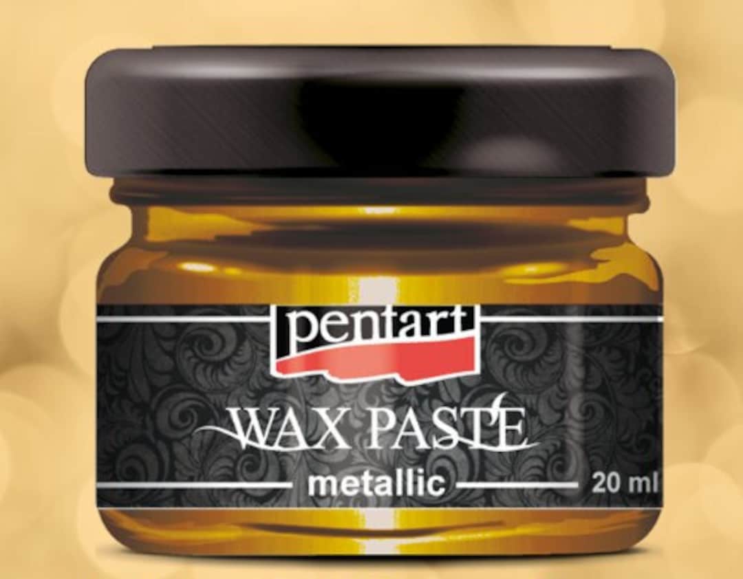 Honey Gold Wax Paste Metallics Pentart Wax Paste 20ml - Etsy