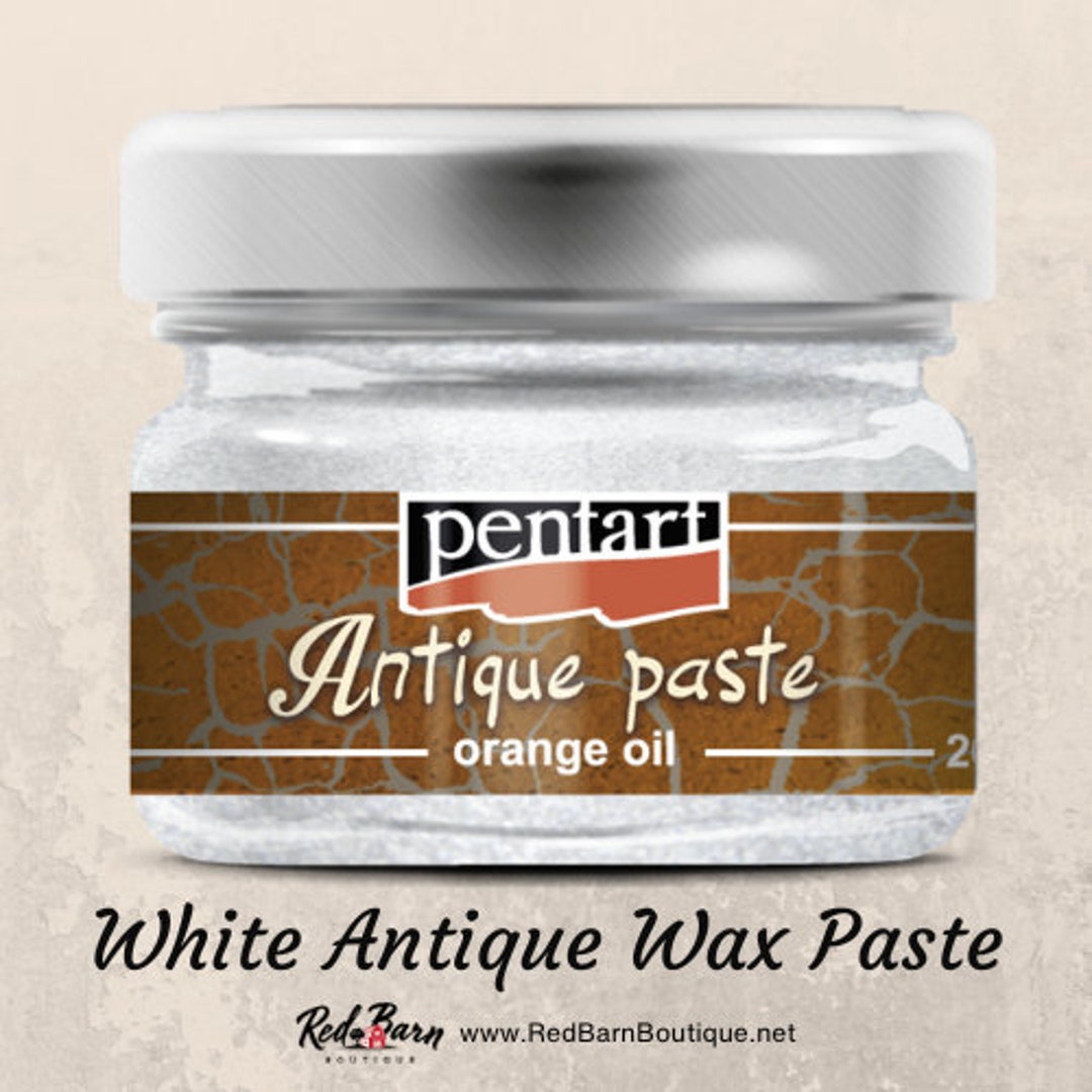 White Antique Wax Paste Pentart Antiquing Paste 20ml - Etsy
