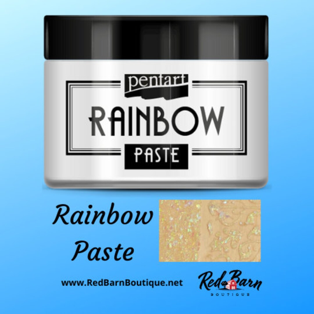 Rainbow Paste Sparkling Paste Pentart 150ml - Etsy
