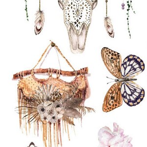 Bohemian Solstice Rub on Transfers Redesign by Prima 3 Sheets 6X12 - Etsy