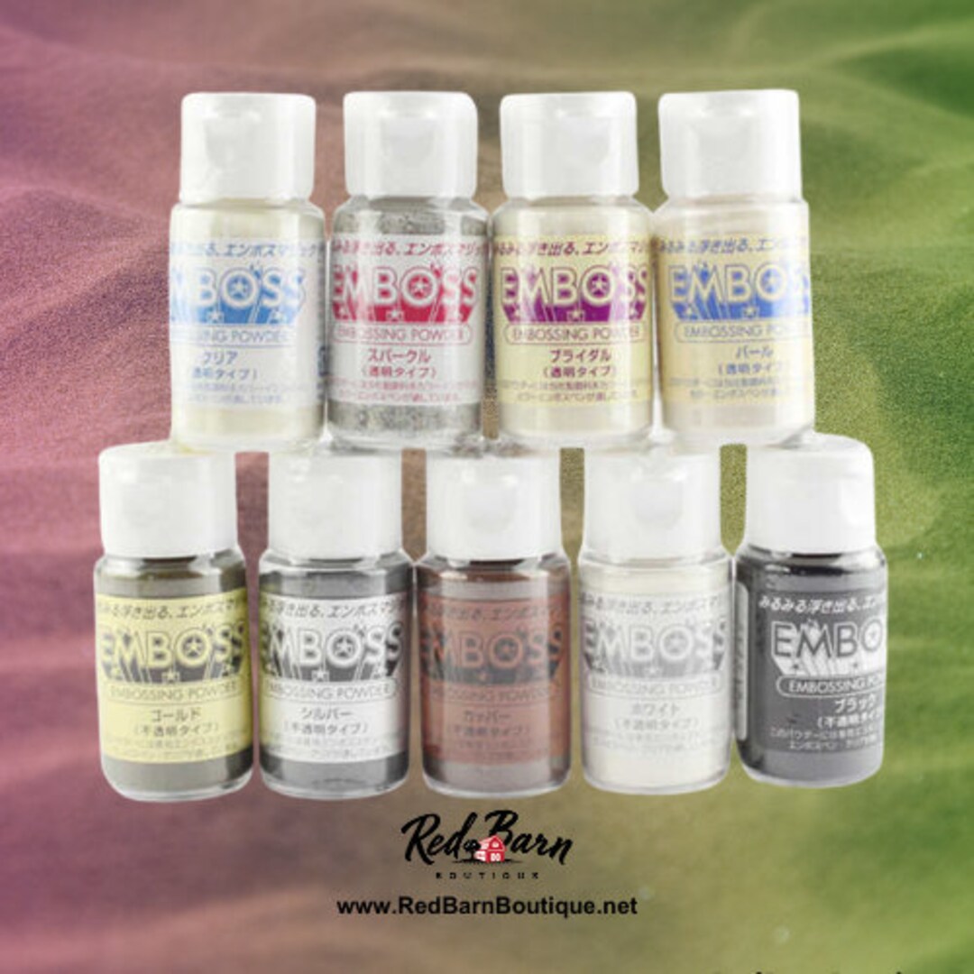 Embossing Powders Pentart Mixed Media Scrapbooking - Etsy