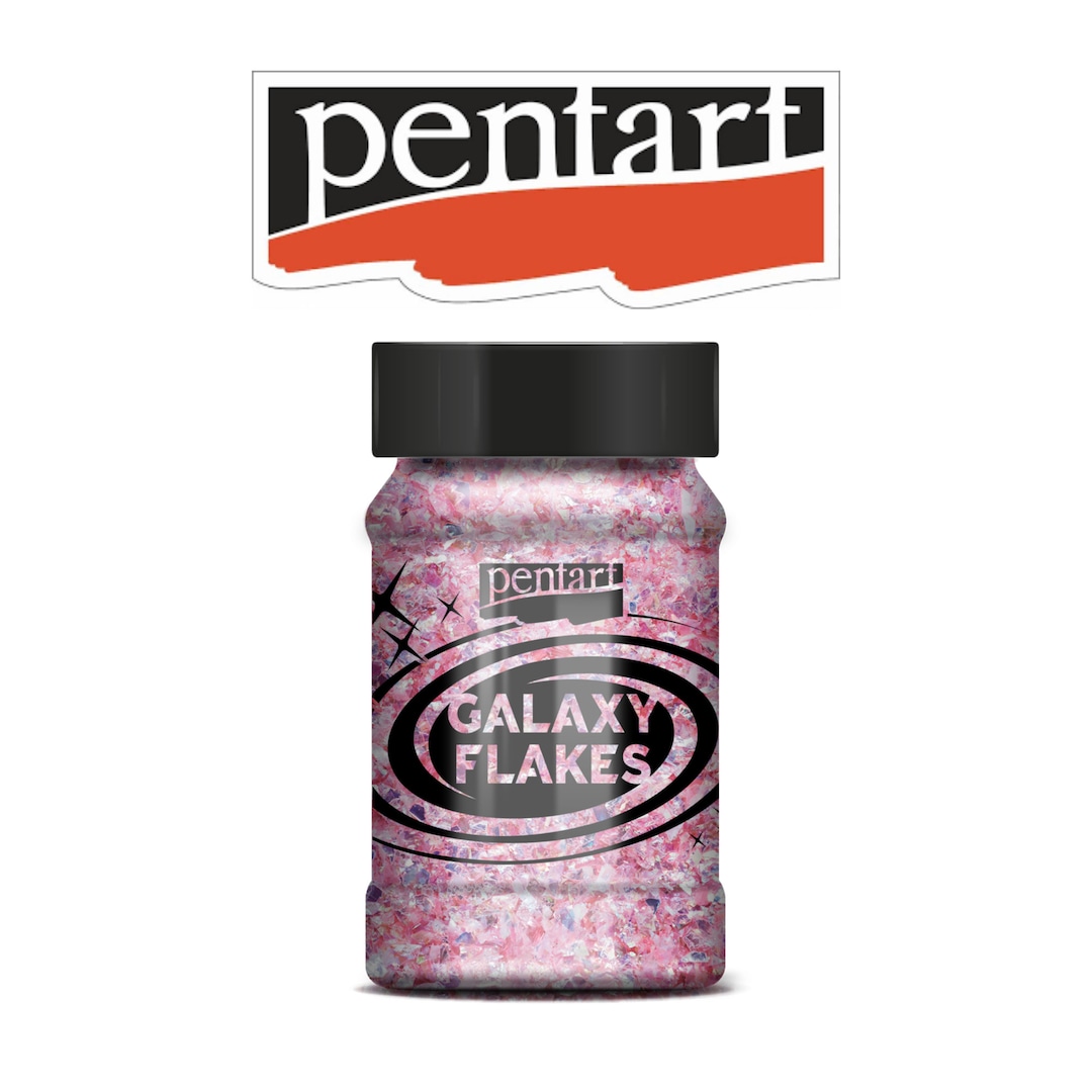 Eris Pink | Foil Flakes | Pentart Galaxy Flakes | Mixed Media | 1g - Etsy