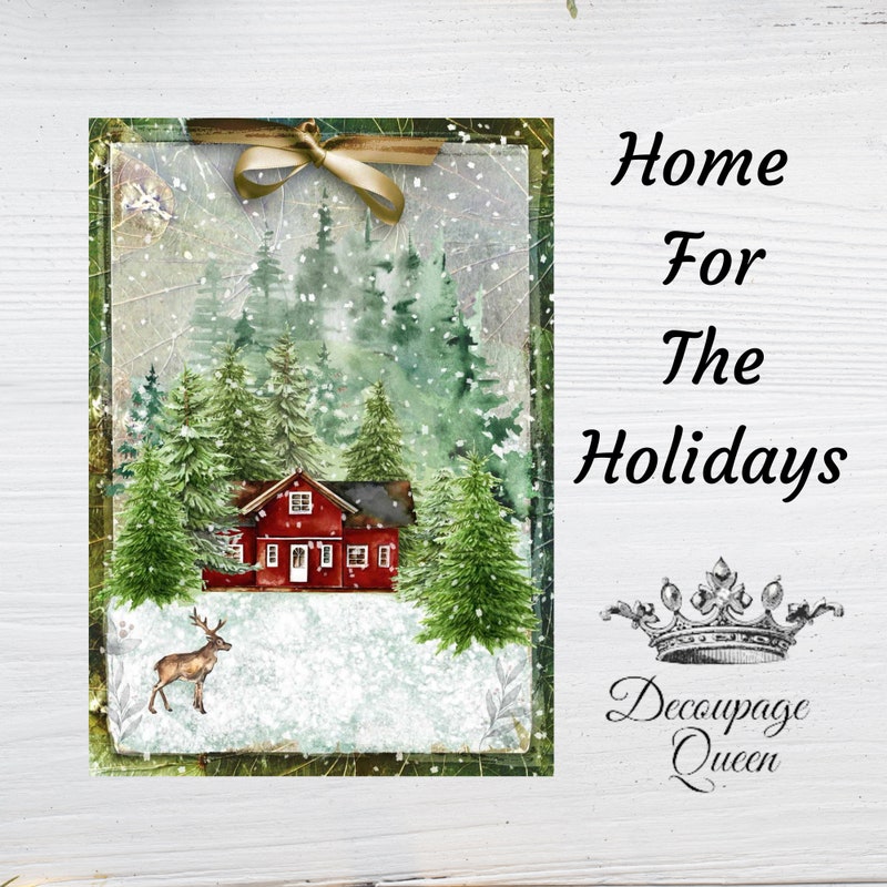 Christmas Rice Paper - Etsy