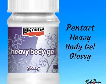 Pentart, Heavy Body Gel, Glossy Transparent or Matte Opaque, 230 Ml - Etsy