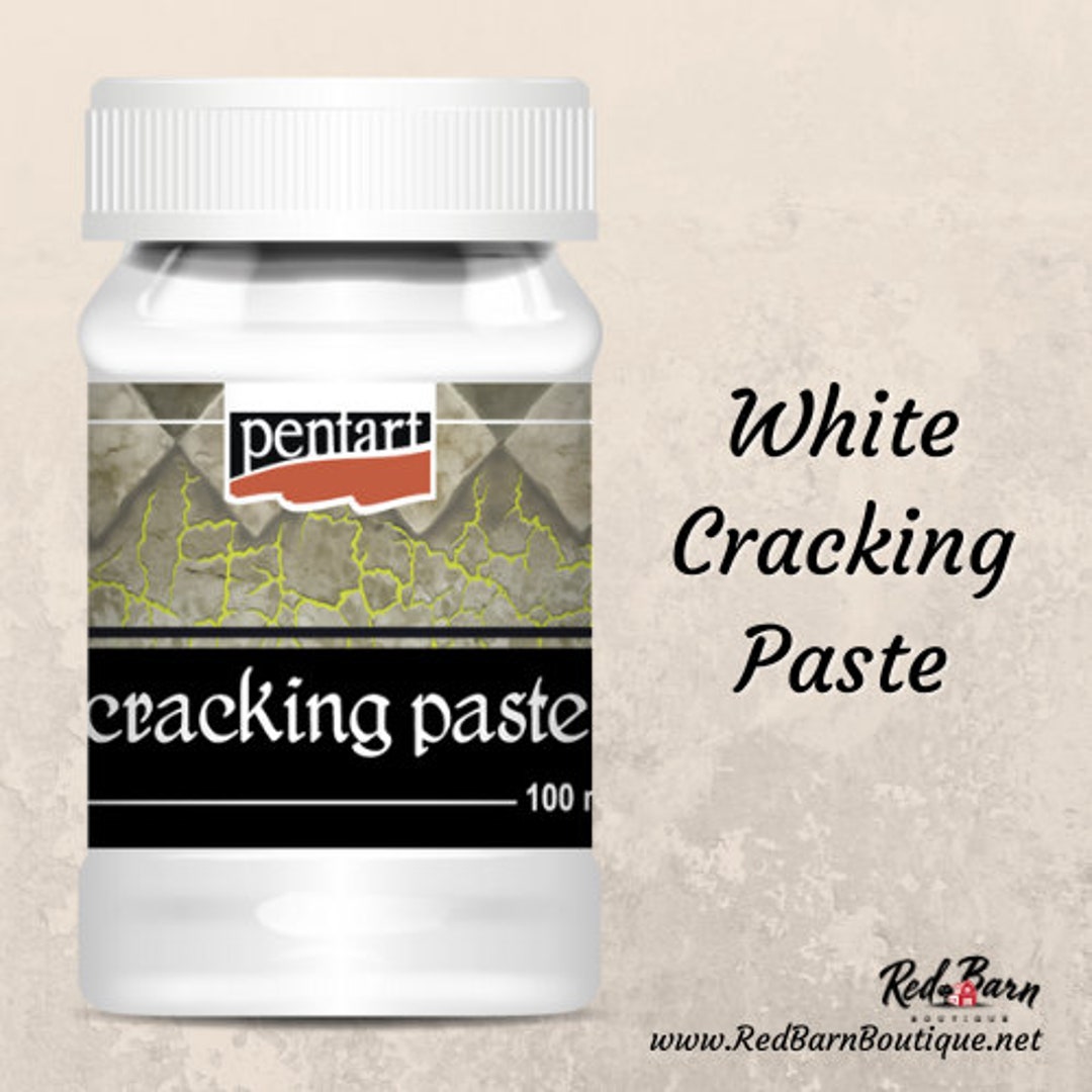 Cracking Paste White Pentart 2nd Component to Universal Cracking Primer 100ml - Etsy