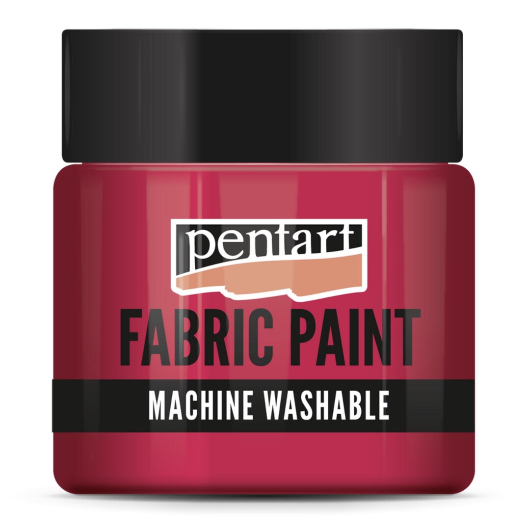 Red | Fabric Paint | Matte | Mixed Media | Pentart | 50ml - Etsy