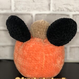 Handmade Crochet Mouse Pumpkin - Etsy
