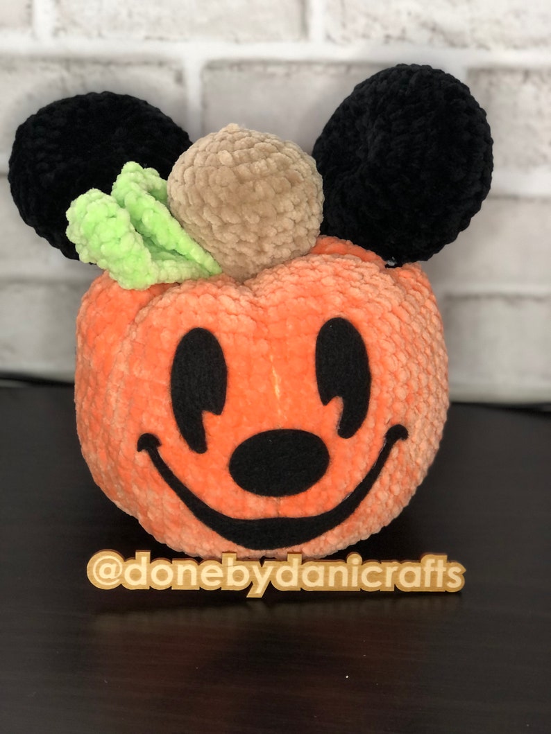 Handmade Crochet Mouse Pumpkin - Etsy