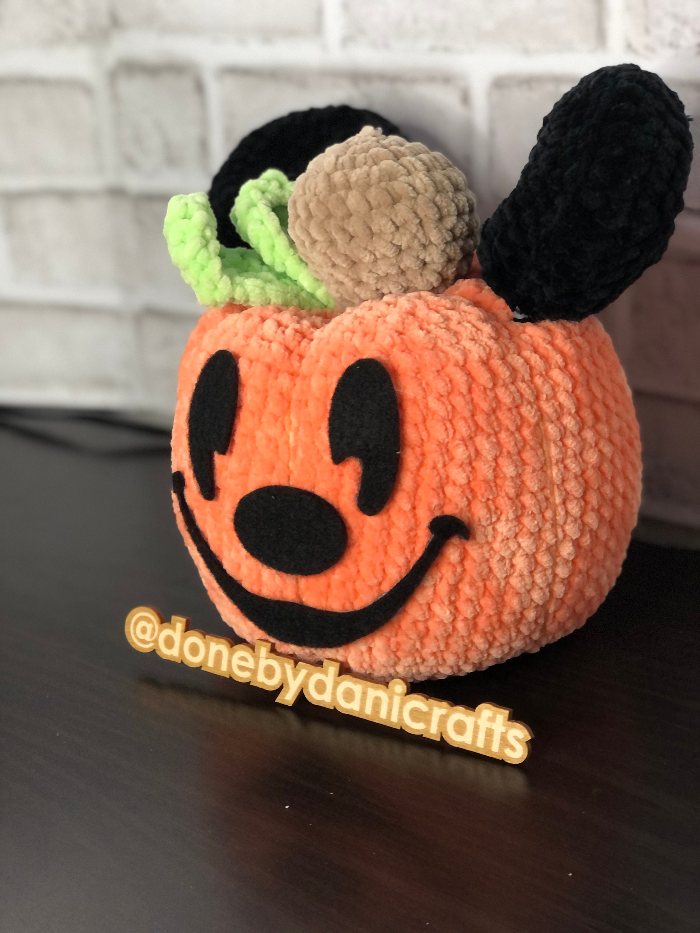 Handmade Crochet Mouse Pumpkin - Etsy