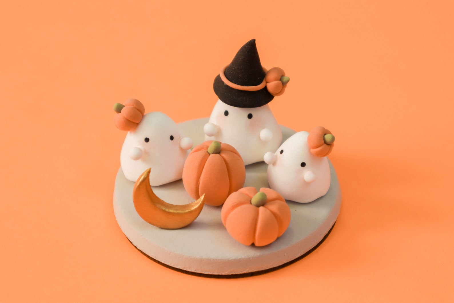 Adorable Ghost Autumn Decor | Fall Autumn Decor | Halloween Decor ...