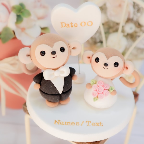 Monkey Topper - Etsy