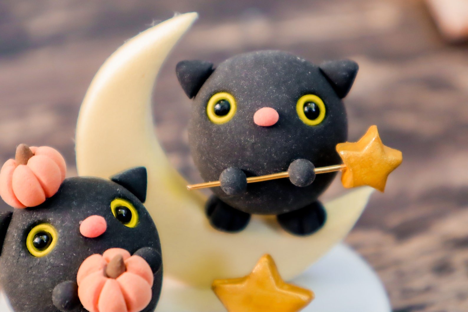 Adorable Cats Autumn Decor | Fall Autumn Decor | Halloween Decor ...