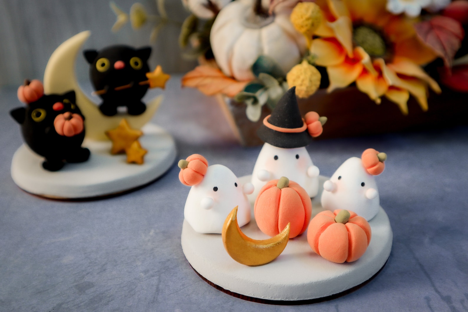 Adorable Ghost Autumn Decor | Fall Autumn Decor | Halloween Decor ...