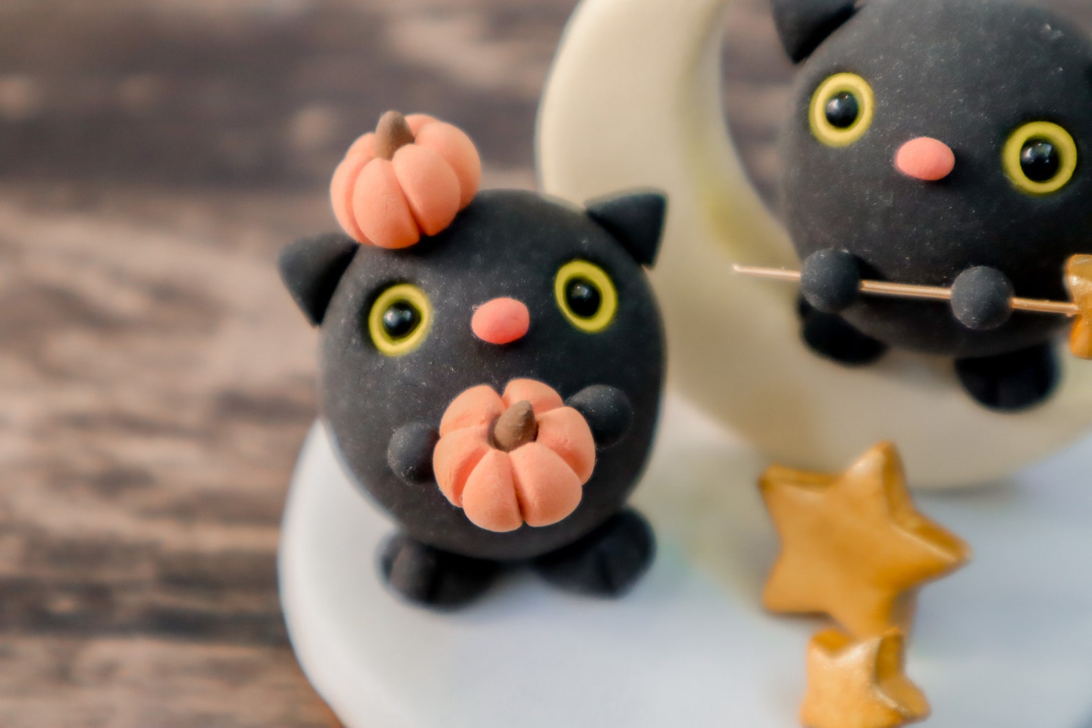 Adorable Cats Autumn Decor | Fall Autumn Decor | Halloween Decor ...