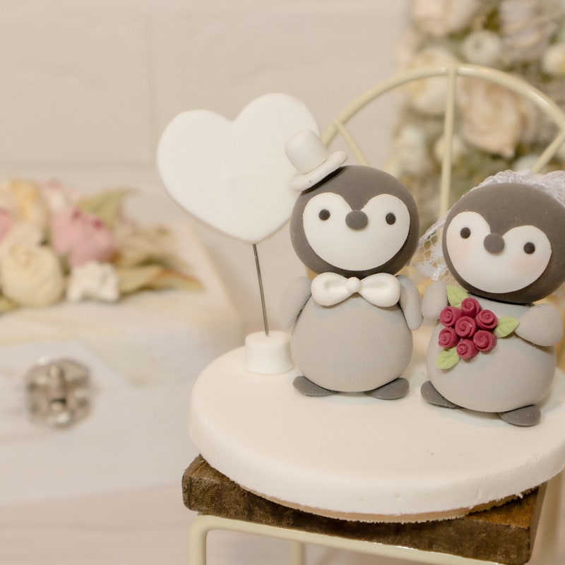 Penguin Cake Topper - Etsy