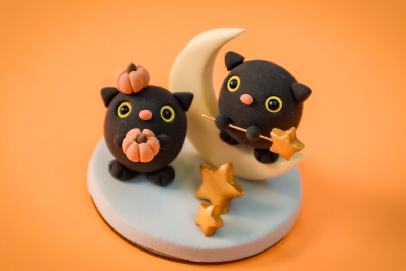 Adorable Cats Autumn Decor | Fall Autumn Decor | Halloween Decor ...