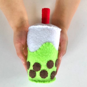 Felt Play Food Bubble Tea - Etsy