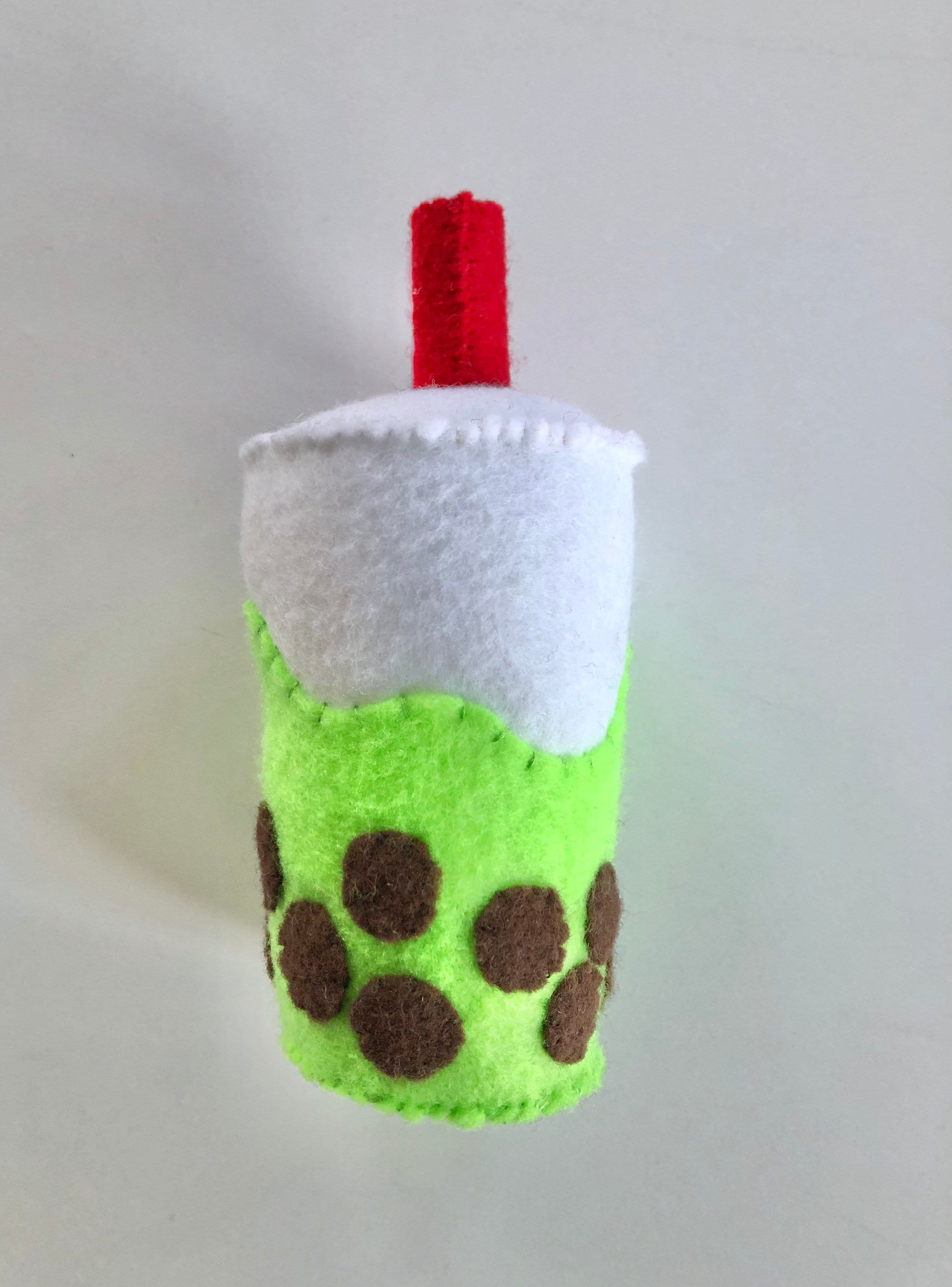 Felt Play Food Bubble Tea - Etsy