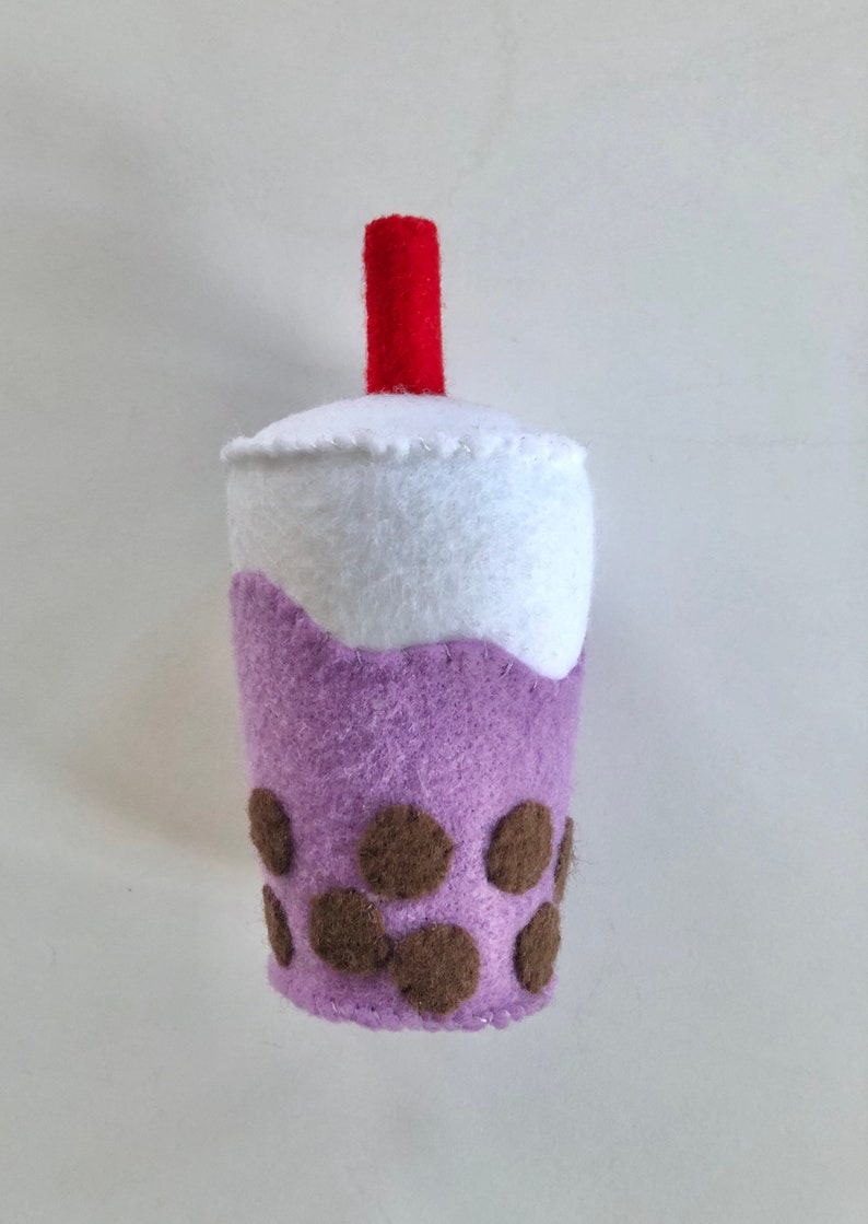 Felt Play Food Bubble Tea | Etsy