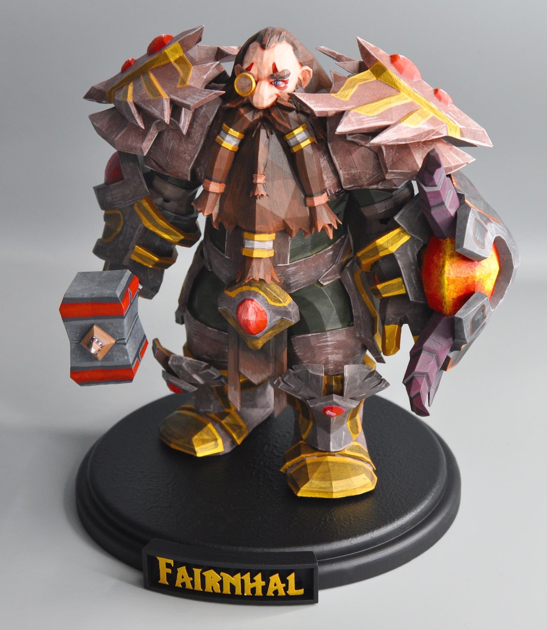 Custom World of Warcraft Figurine Character on Demand FULL COLOR - Etsy