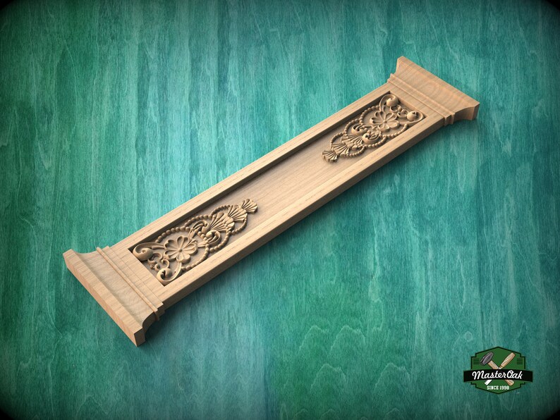 Ornate Wood Carved Architectural Pilaster for Interior - Etsy