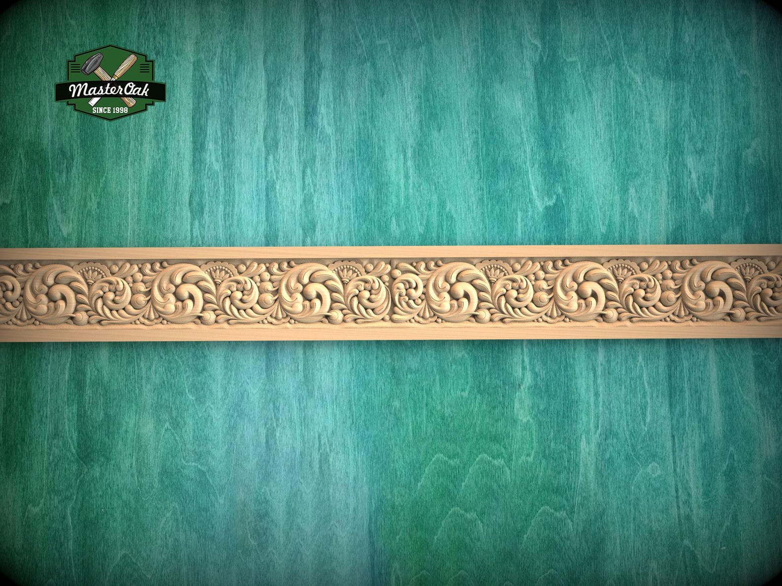 Decorative Moulding: Floral Elements in Classic Design, 40" Decorative ...