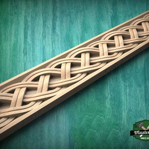 Elegant Celtic Double Weave Wood Moulding – Timeless Inspiration and ...