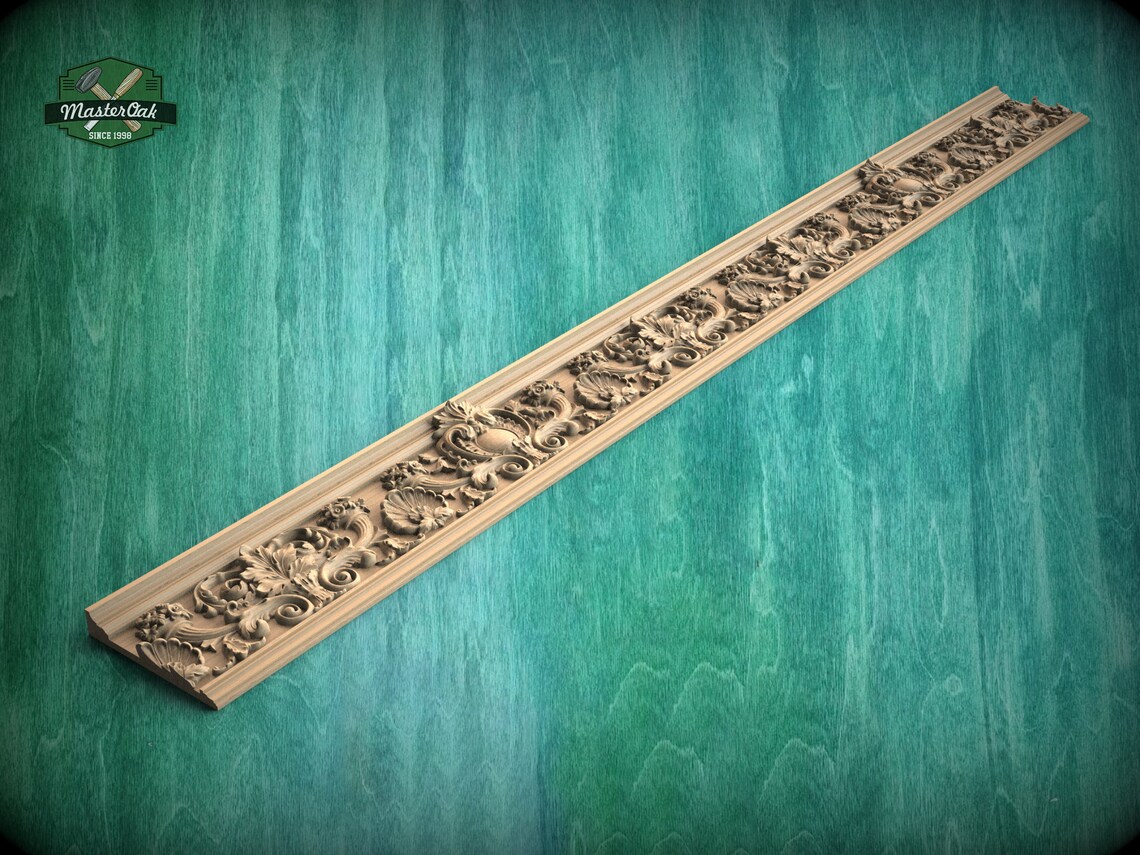 Baroque Wooden Moulding With Acanthus Scrolls 40 - Etsy