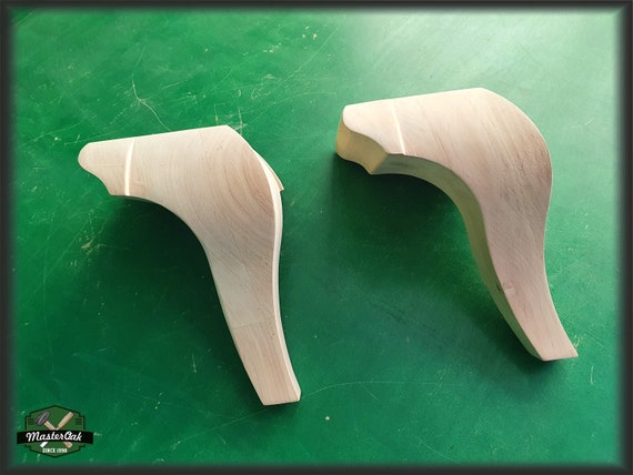 Antique Miniature Wooden Ornate Legs Set of 2pc Classic | Etsy