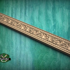 Renaissance Foliate Scroll Molding - Artistic Wood Decor, 40", 1 Pc ...