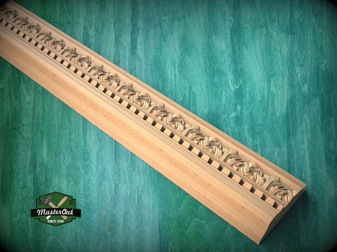 Timeless Acanthus Leaf Molding With Contemporary Blocks - Stylish Decor ...