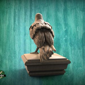 Raven Wooden Finial for Staircase Newel Post #1, Crow Finial Bed Post ...