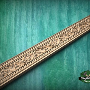 Renaissance Foliate Scroll Molding - Artistic Wood Decor, 40", 1 Pc ...