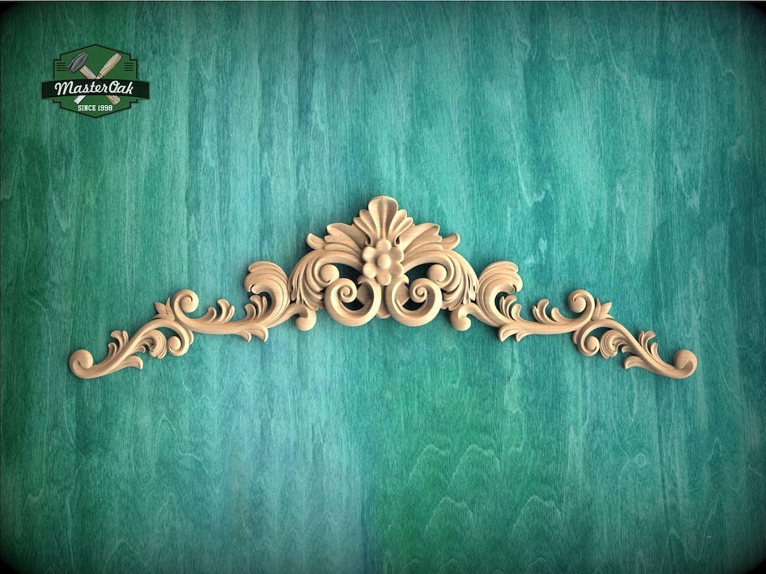 Baroque Arch Applique With Central Shell and Scroll Accents - Etsy