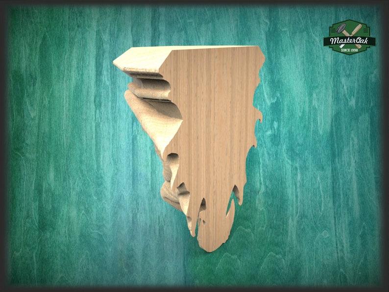 Devil Gargoyle of Wood Carved Gothic Corbel Gargoyle - Etsy