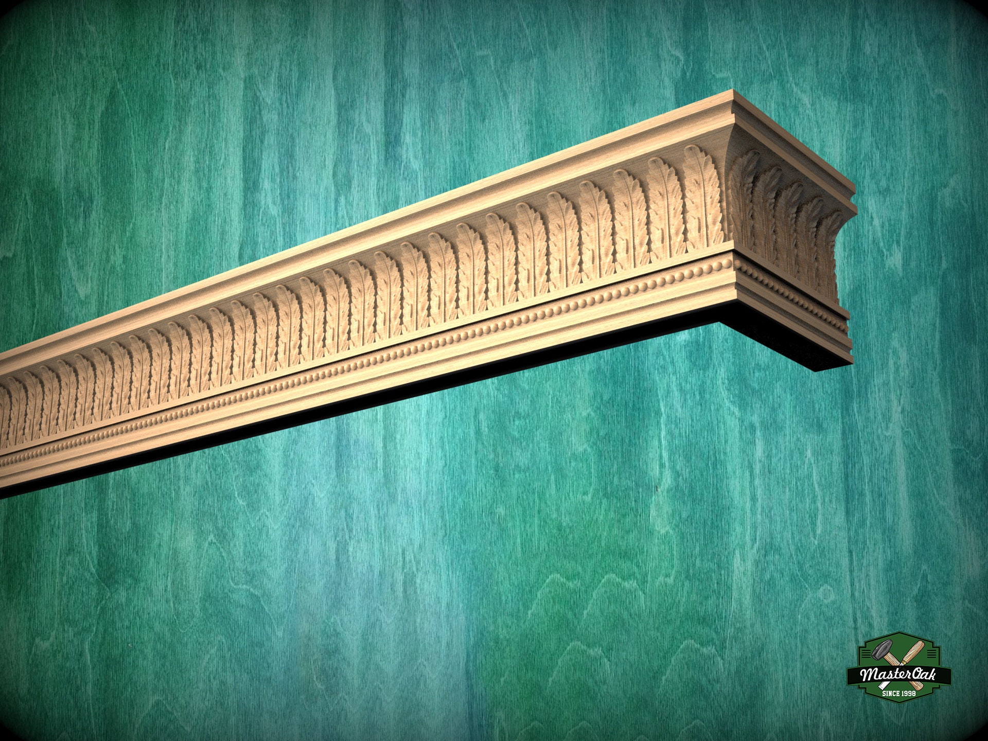 Wooden Window Valance With Acantus Leaves Cornice Board - Etsy