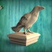 Raven Wooden Finial for Staircase Newel Post #1, Crow Finial Bed Post ...