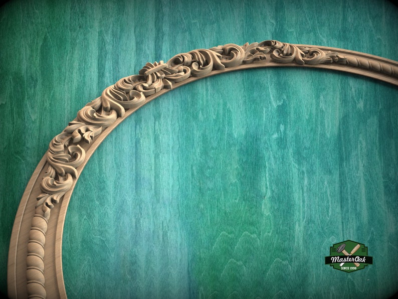 Carved Wood Arch Acanthus Leaf 1pc Home Wall - Etsy