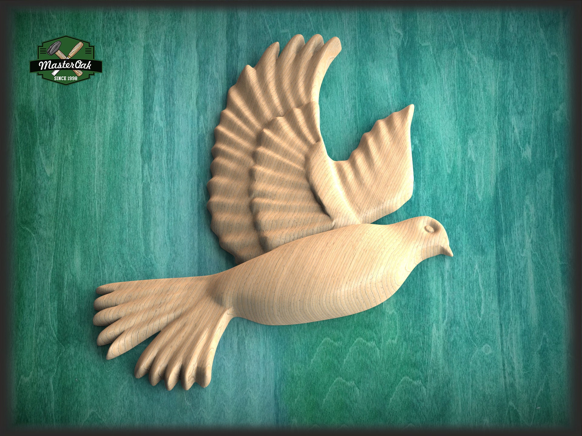 Dove Wooden Wall Decor Unfinished Carved Bird Wedding Dove - Etsy