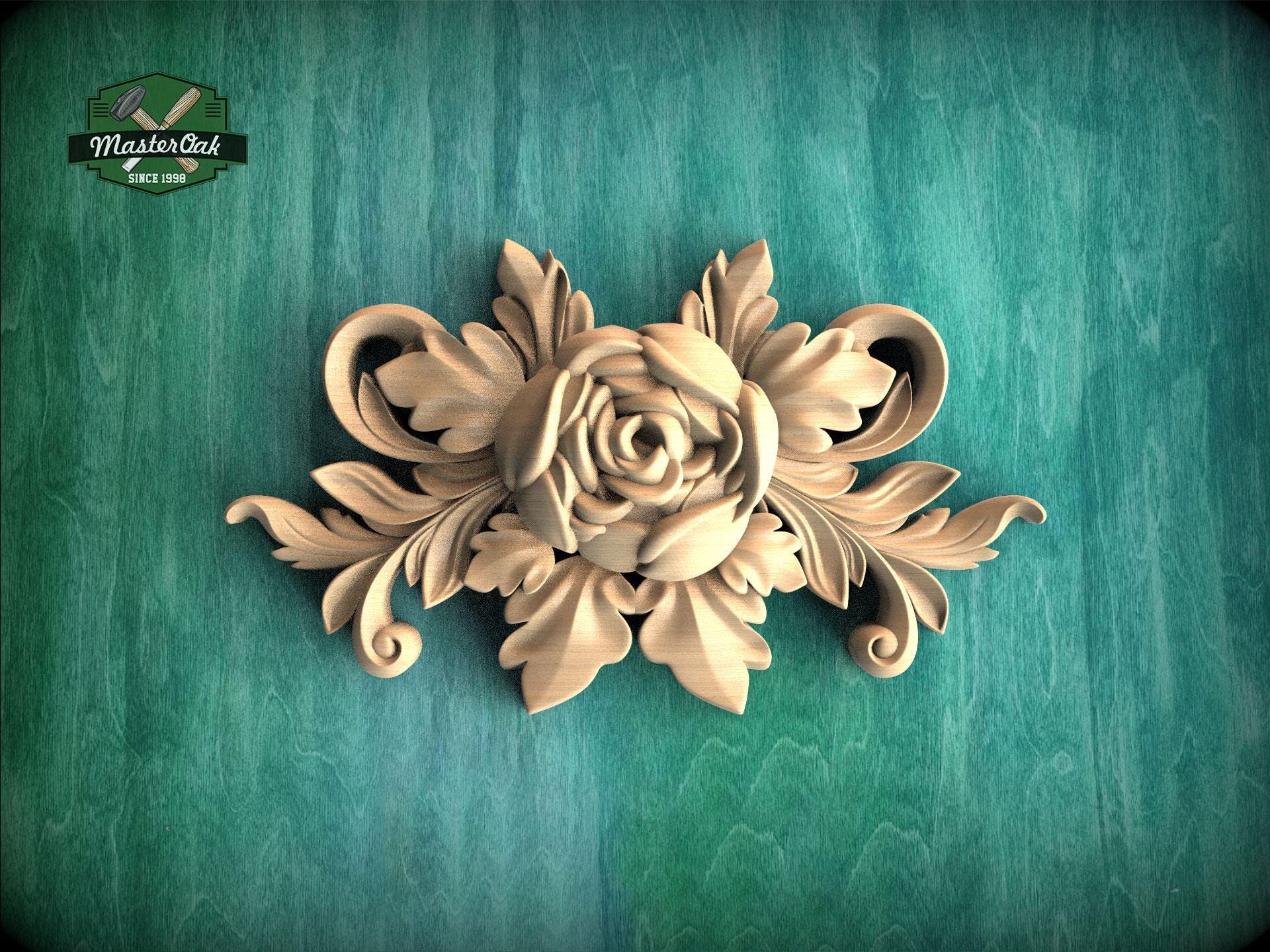 Oval Crest With Scrolls and Shell Fan – Baroque Accent Element - Etsy