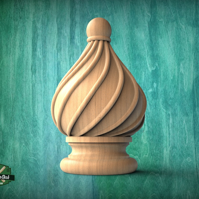 Wooden Bed Post Toppers - Etsy