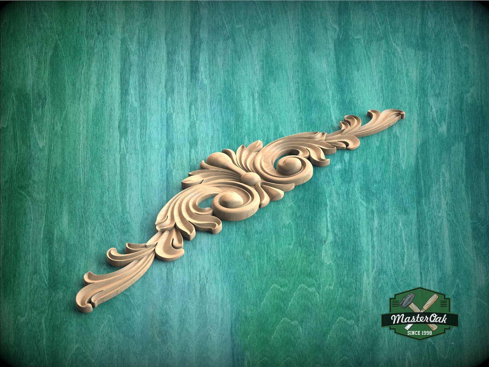 Baroque Leaf Scroll Crest for Furniture and Wall Decoration - Etsy