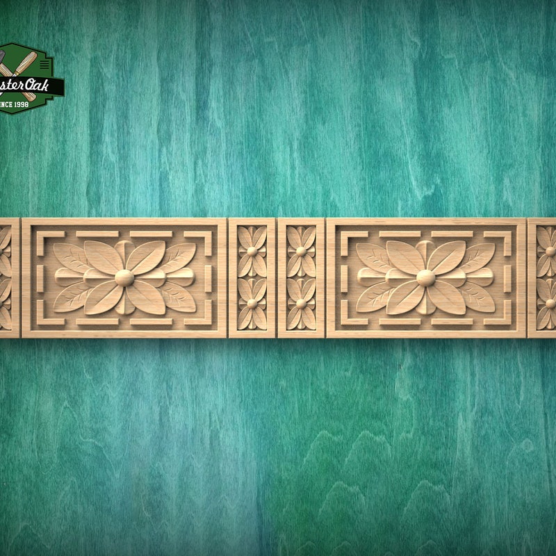 Decorative Moulding Flower - Etsy