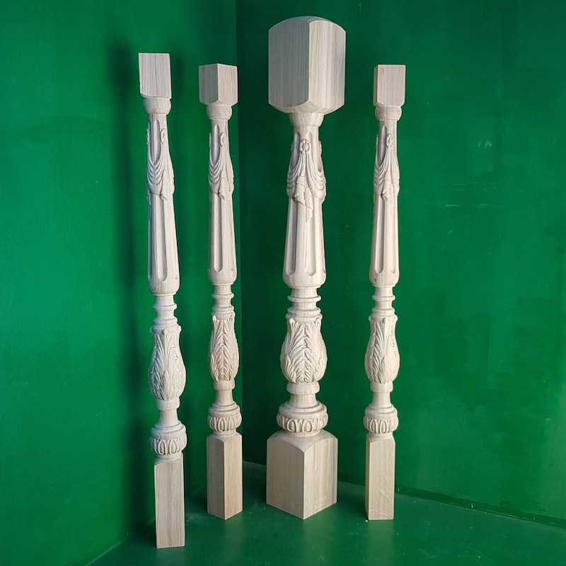 Balusters Wood - Etsy