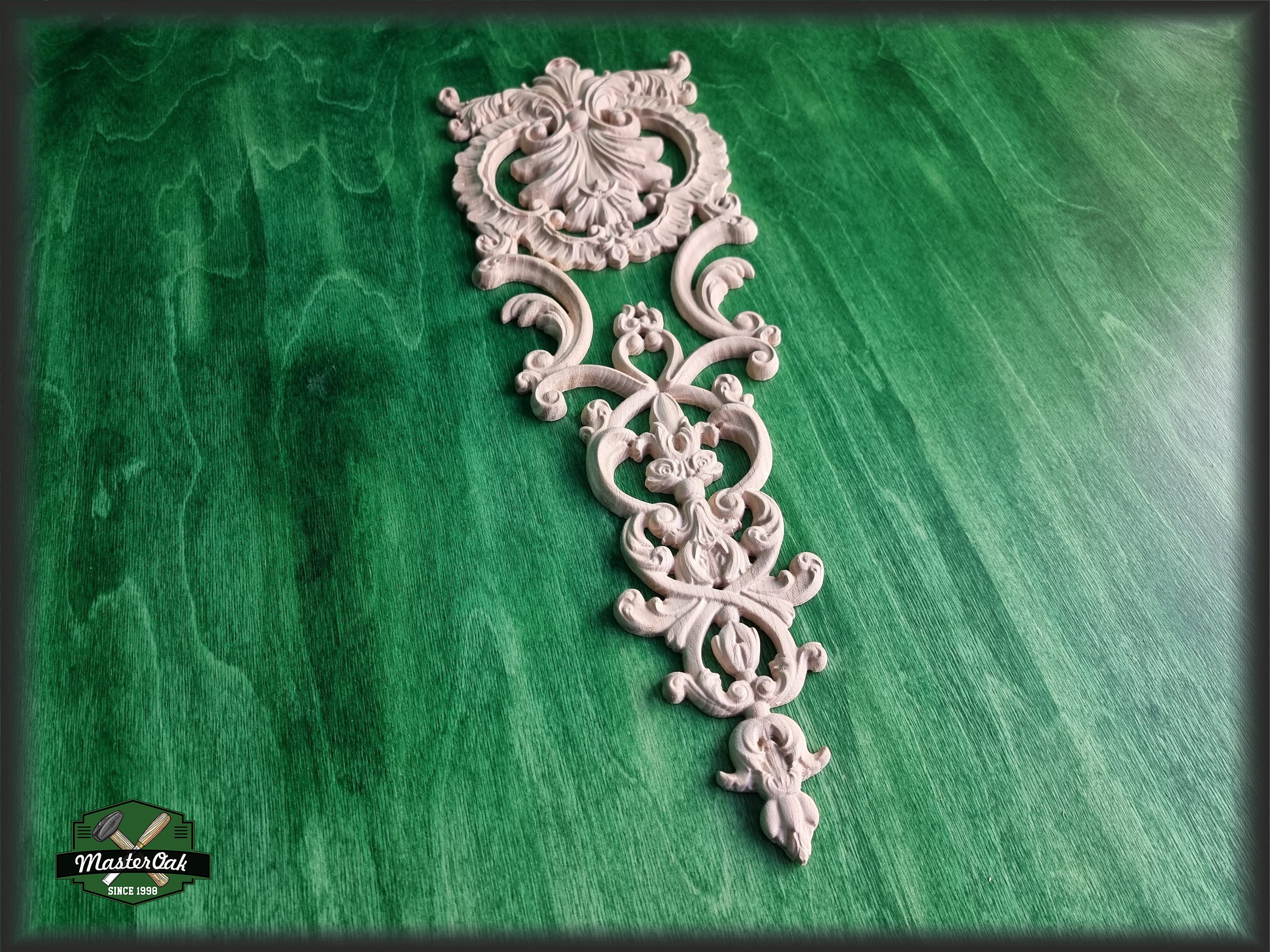 Ornate Carved Wood Appliques for Fireplace Unpainted Carved - Etsy