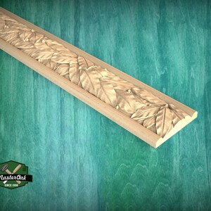 Lush Laurel Leaf Garland Molding - Elegant Natural Decor, 40" Symbolic ...